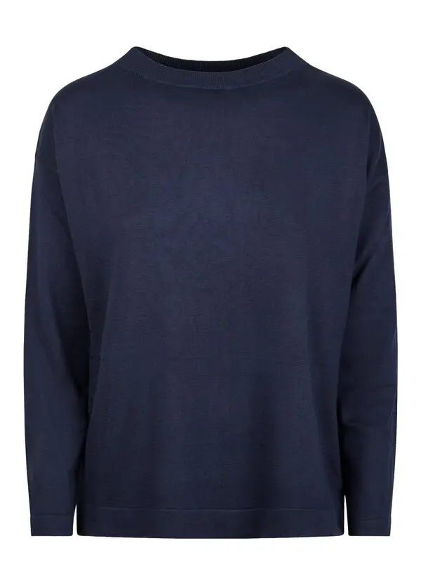 Max Mara Long-sleeved Knitted Jumper - Black