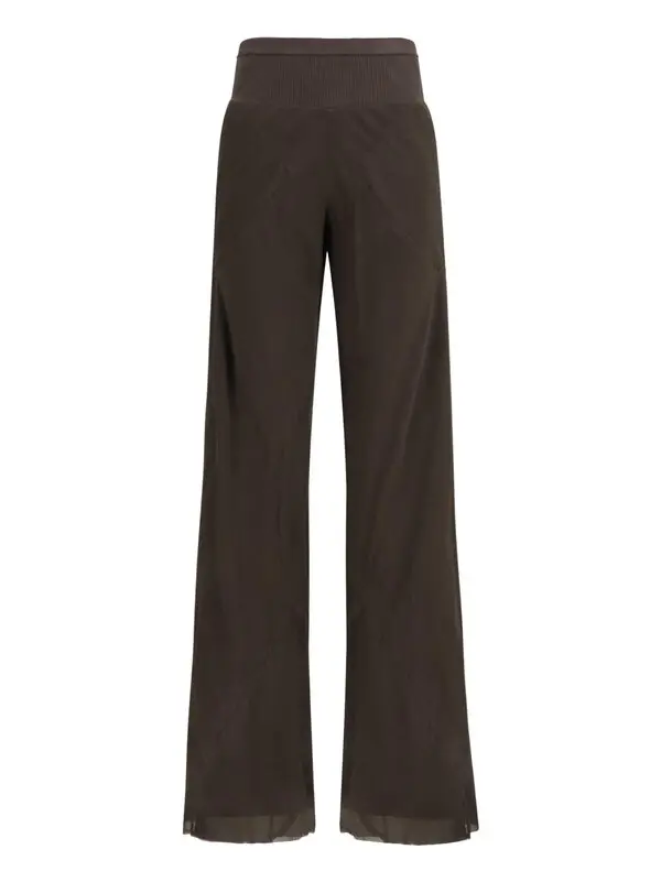 Rick Owens Bias Floor-length Pants - Black