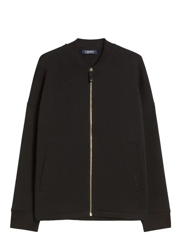Max Mara Smmradioso Zip-up Jacket - Black