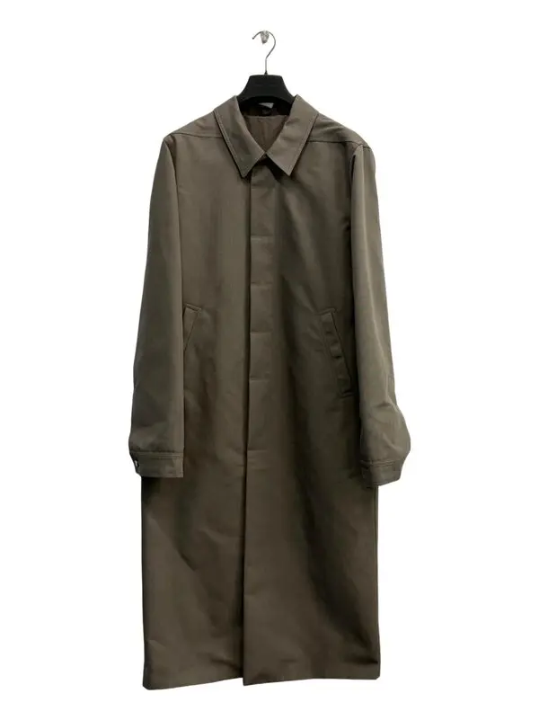 Rick Owens Long Sleeve Collared Jacket - Black