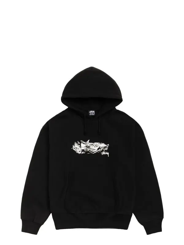StÜssy Graphic Detail Hoodie - Black
