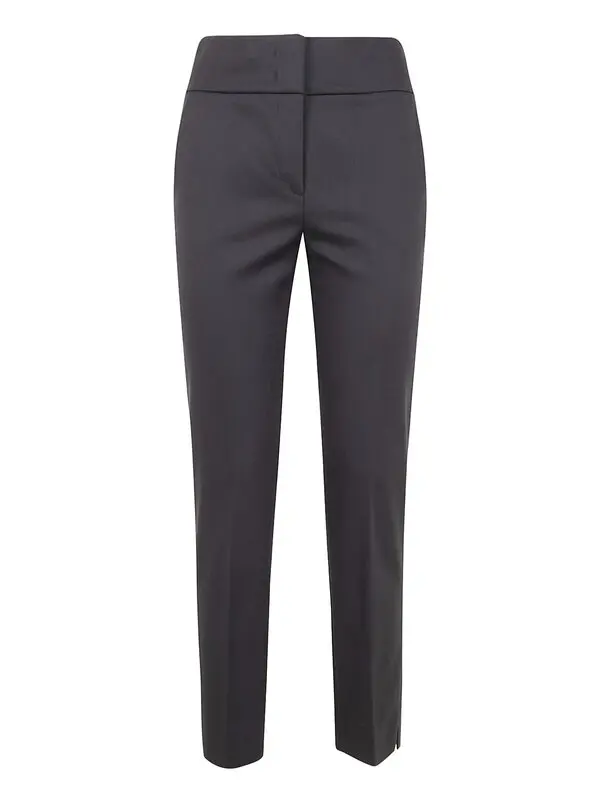 Peserico Slim-fit Trousers - Black
