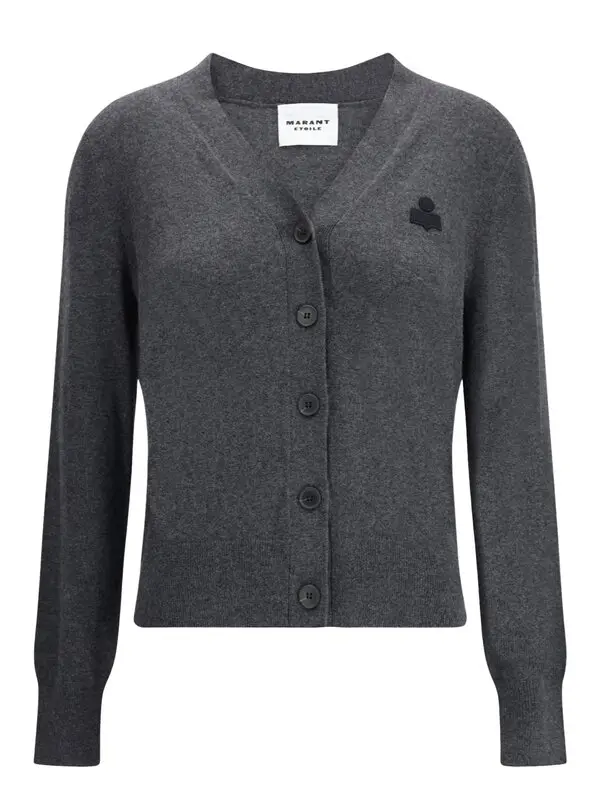 Isabel Marant Étoile Karina V-neck Cardigan - Black