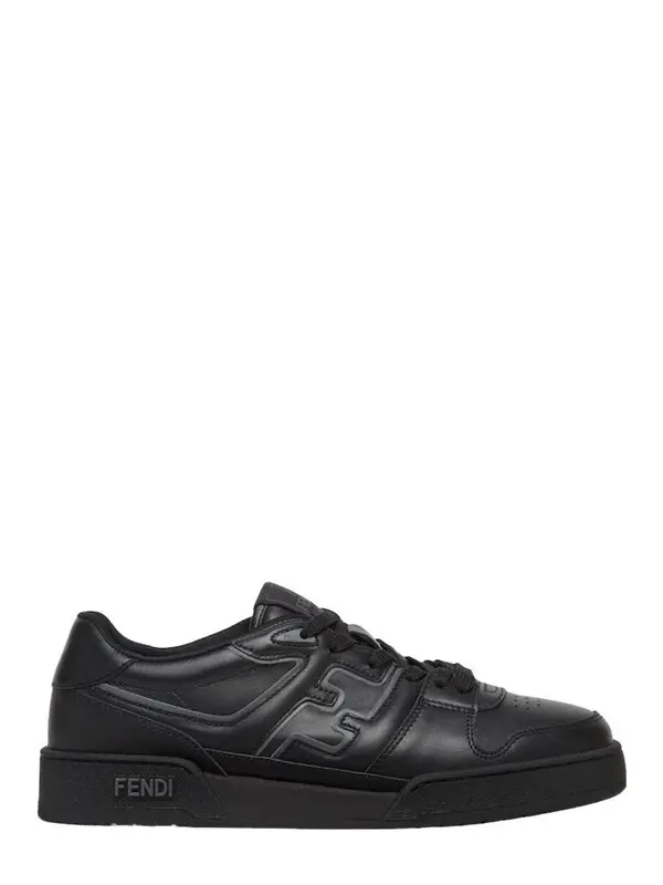 Fendi Match Low Top Sneakers - Black