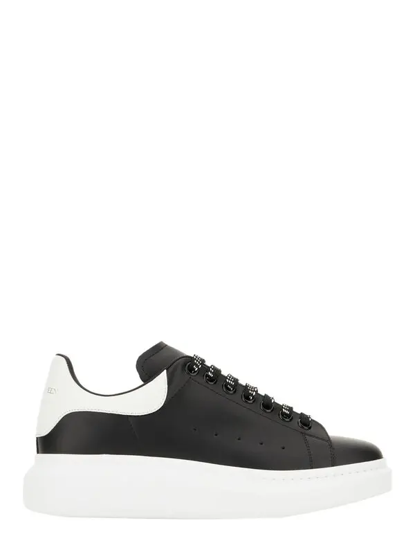 Alexander McQueen Oversized Lace-up Sneakers - Black