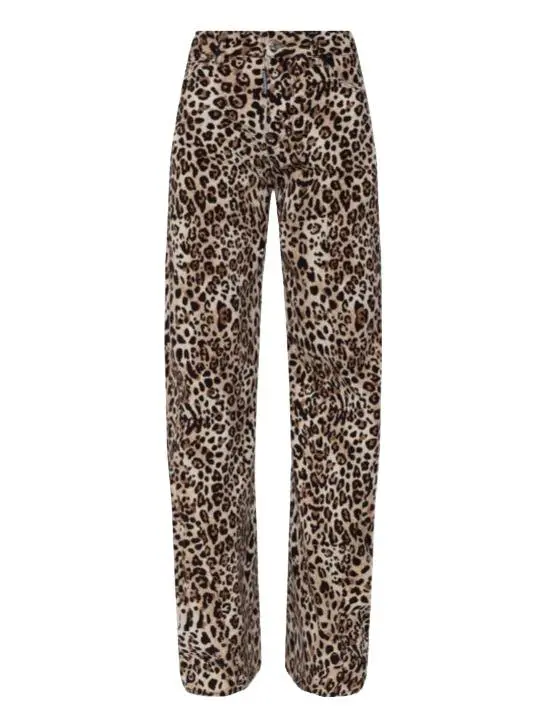 Dsquared2 All Over Animal Print Pants - Multicolor