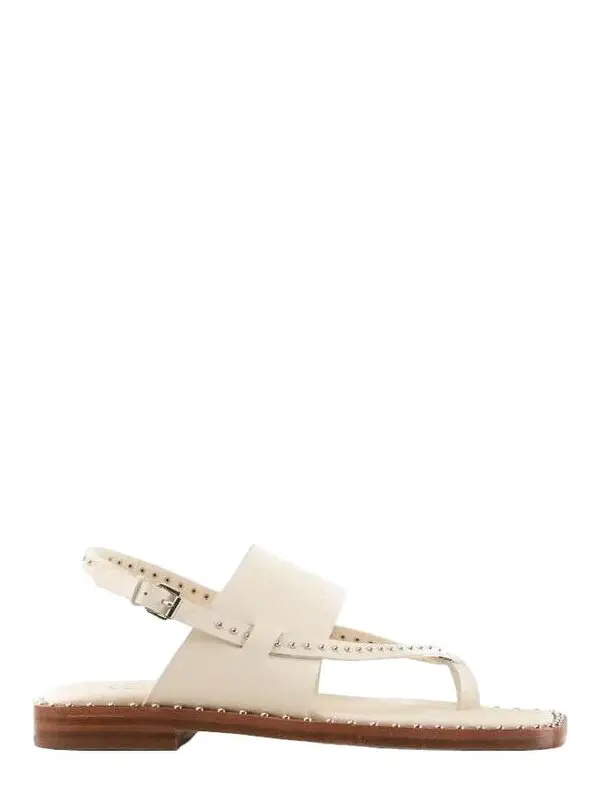 Ash Medina Rivet Sandals - Nude