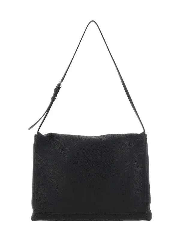 THE ROW Nan Shoulder Bag - Black