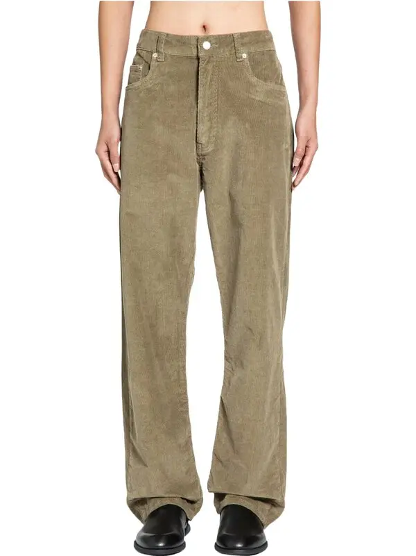 Studio Nicholson Riso Corduroy Trousers - Brown