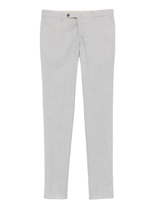 Incotex Tailored Straight Leg Trousers - Grey