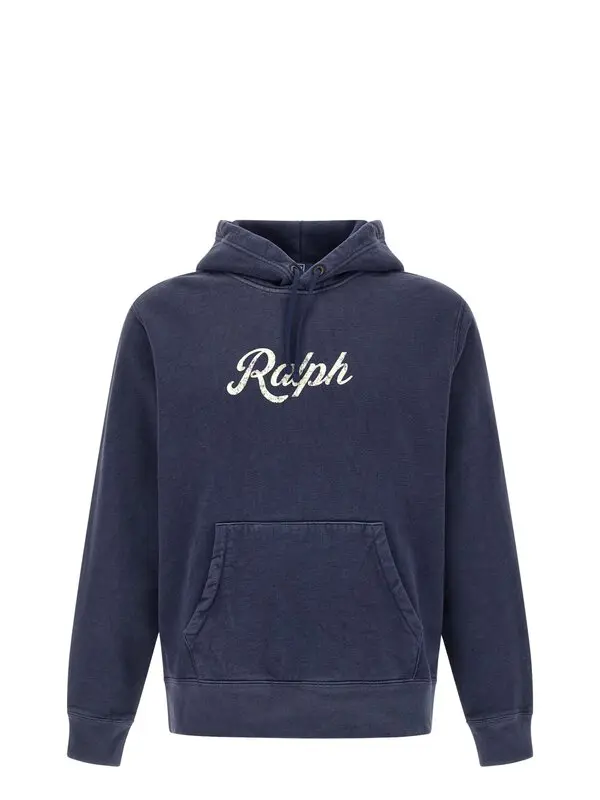 Polo Ralph Lauren Logo Hoodie - Blue