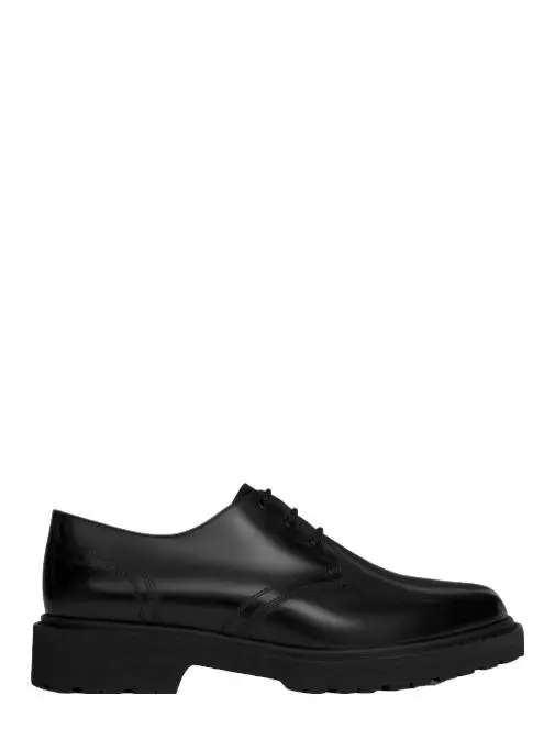 Celine Rangers Derby In Polished Bull - Black