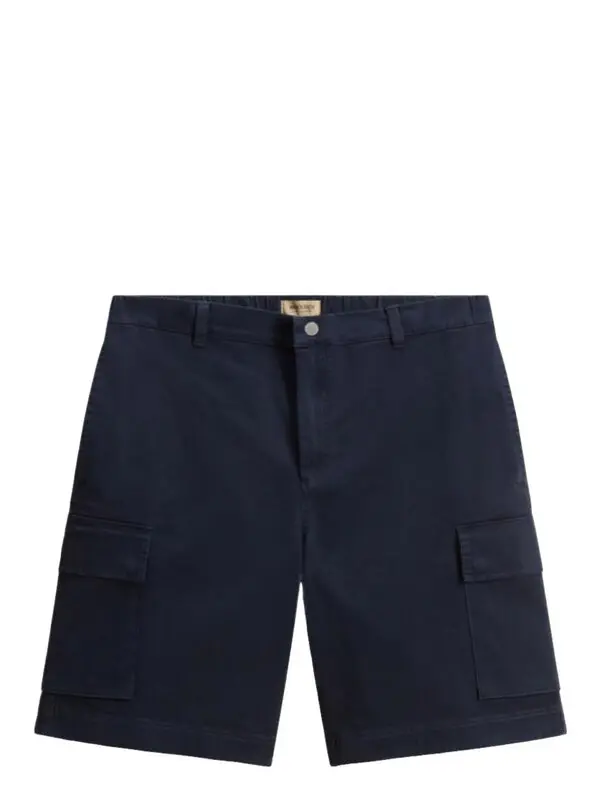 Woolrich Garment-dyed Cargo Shorts - Melton Blue