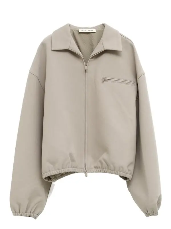 Fear Of God Bonded Zip Jacket - Nude
