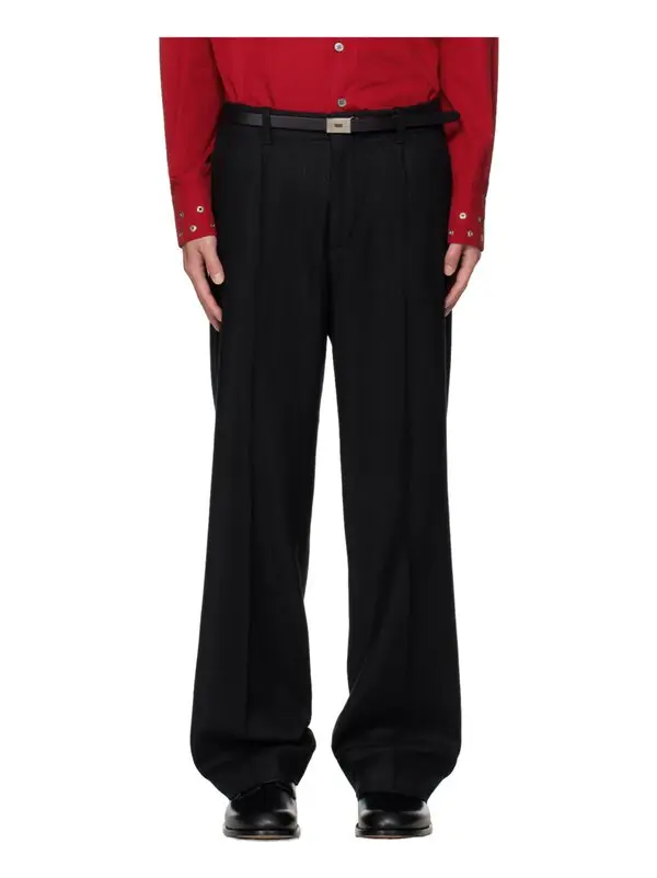 Our Legacy Borrowed Chino Pants - Black
