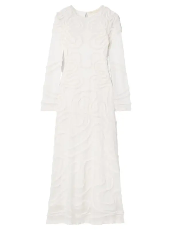 Ulla Johnson Knitted Mid-length Dress - White