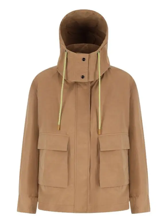 Herno Hooded Padded Jacket - Brown