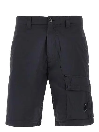 C.P. COMPANY Cargo Bermuda Shorts - Black