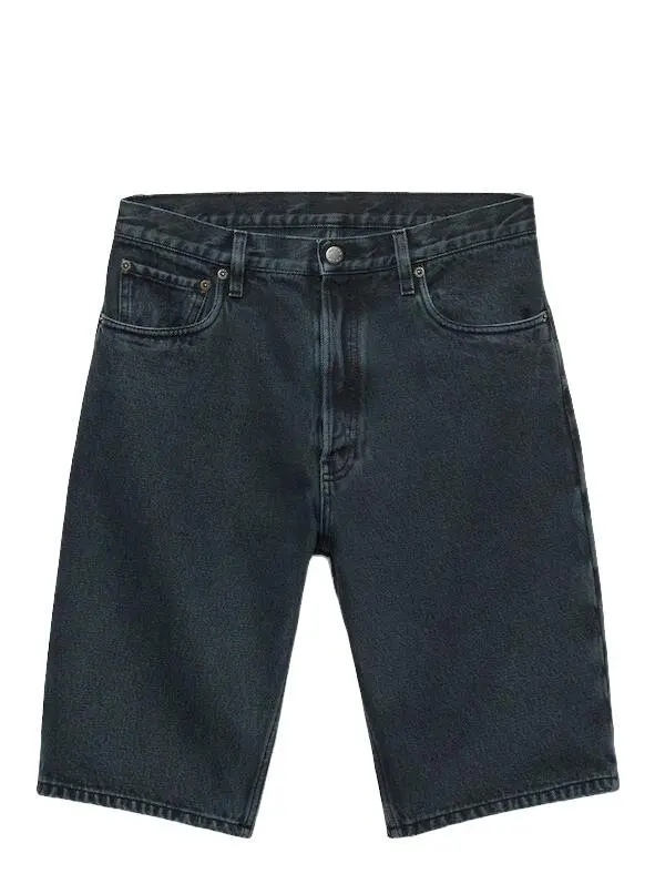 Prada Denim Bermuda Shorts - Obsidian