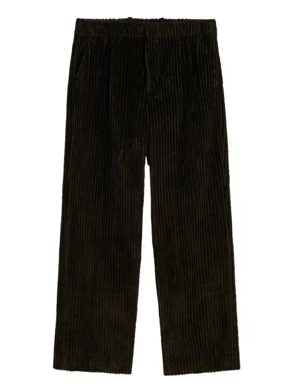 Our Legacy Borrowed Corduroy Chino Pants - Dark Brown