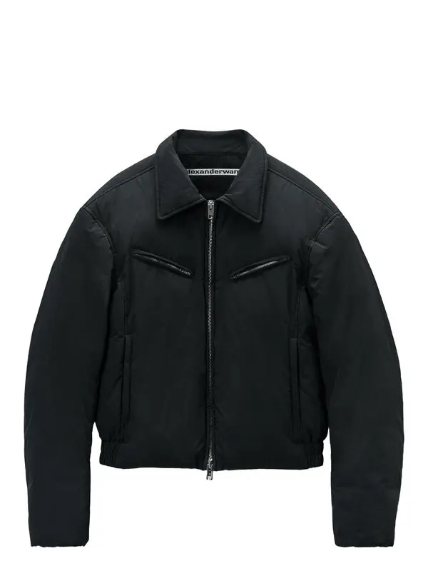 Alexander Wang Essential Padded Jacket - Black