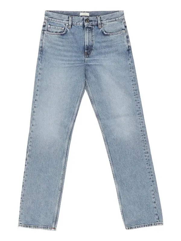 TOTEME Low Straight Jeans - Blue