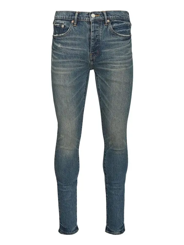 PURPLE BRAND P001 Vintage Stretch Jeans - Black