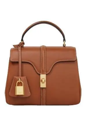 Celine Mini Flap Shoulder Bag With Turn-lock Closure - Brown