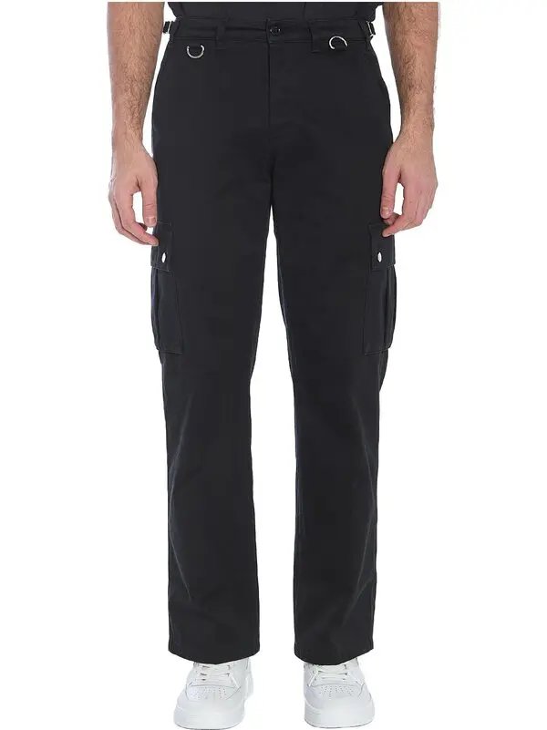 Celine Cotton Cargo Pants - Black