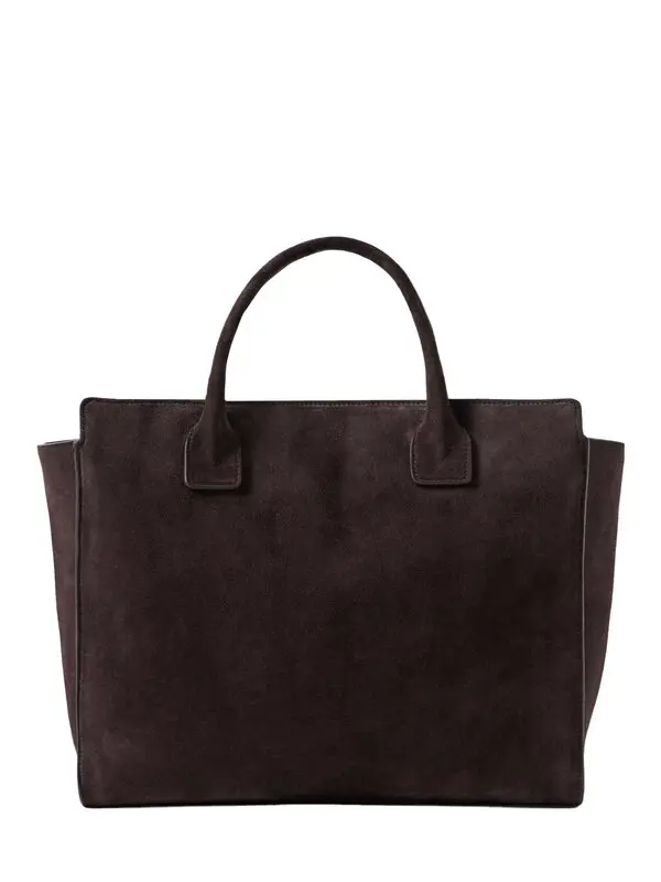 NILI LOTAN Bianca Handbag - Chocolate-colored