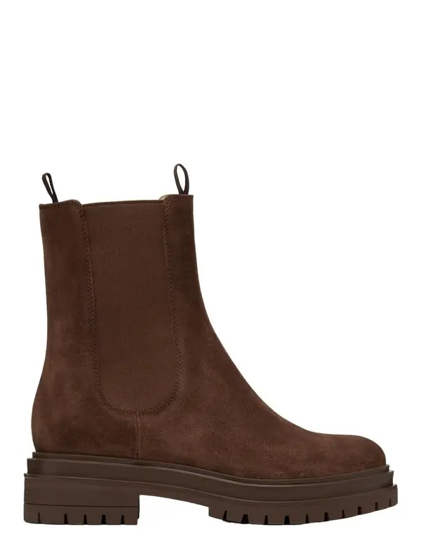 GIANVITO ROSSI Chester Chelsea Boots - Brown