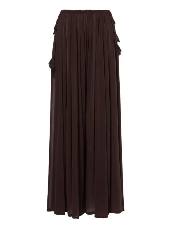 Philosophy Di Lorenzo Serafini Wide Leg Trousers - Black