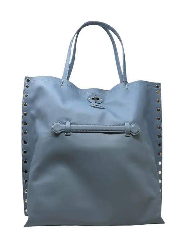 ZANELLATO Logo Handbag - Blue