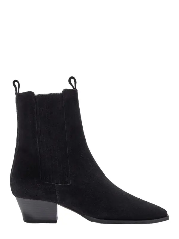 AeydĒ Agata Suede Chelsea Boots - Black