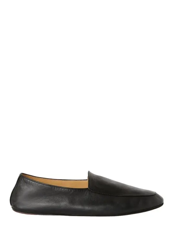 Loro Piana Anton Walk Casual Loafers - Black