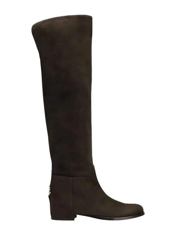 Dolce & Gabbana Knee-high Boots - Brown