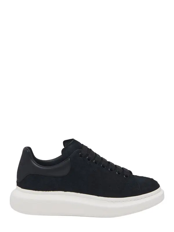 Alexander McQueen Oversized Lace-up Sneakers - Black