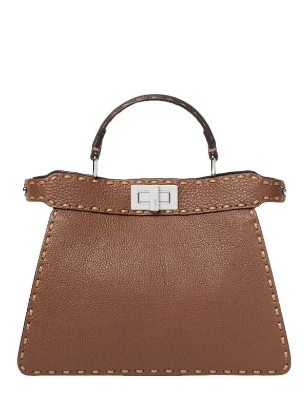 Fendi Peekaboo Iseeu Small Tote Bag - Brown