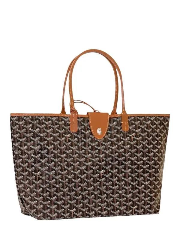 Goyard Saint Louis Small Tote Bag - Dark Brown