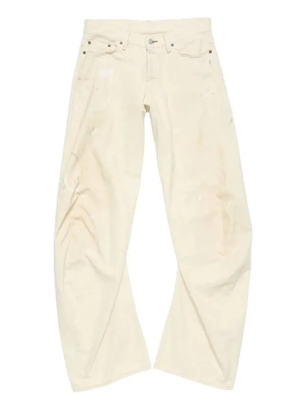 Acne Studios 2006f Loose Fit Jeans - White
