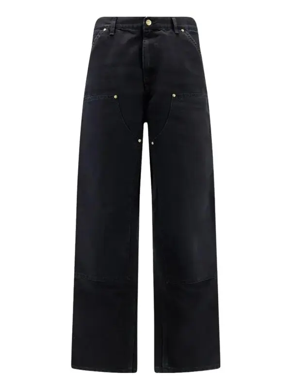 Carhartt Work In Progress Double Knee Jeans - Black