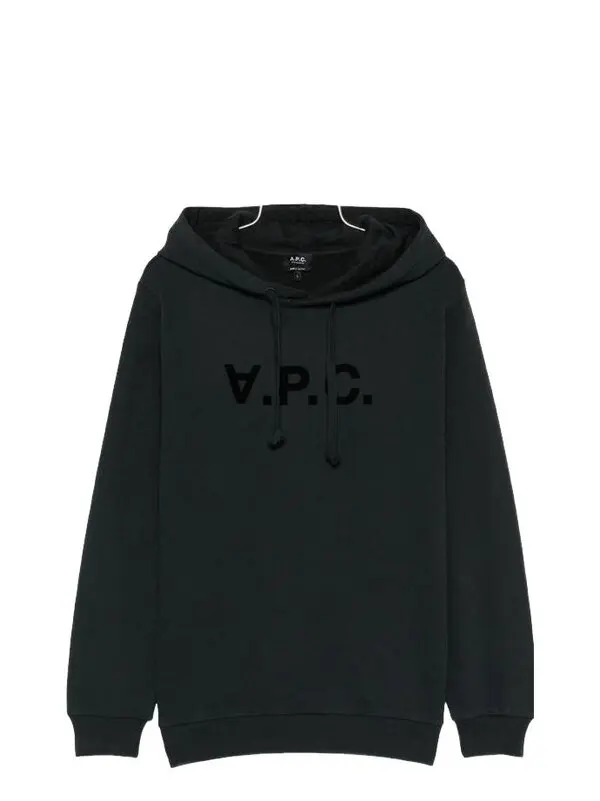 A.p.c. Standard Grand Hoodie - Black