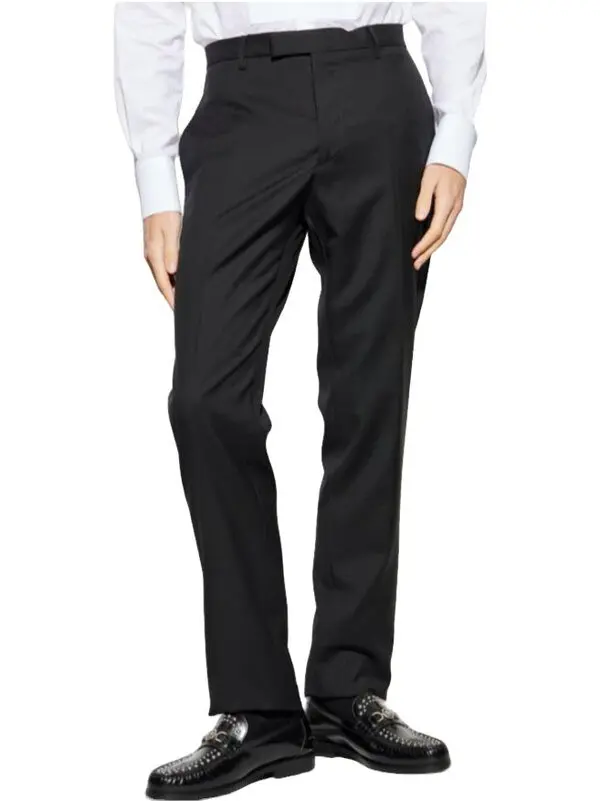 Etro Straight-leg Tailored Trousers - Black