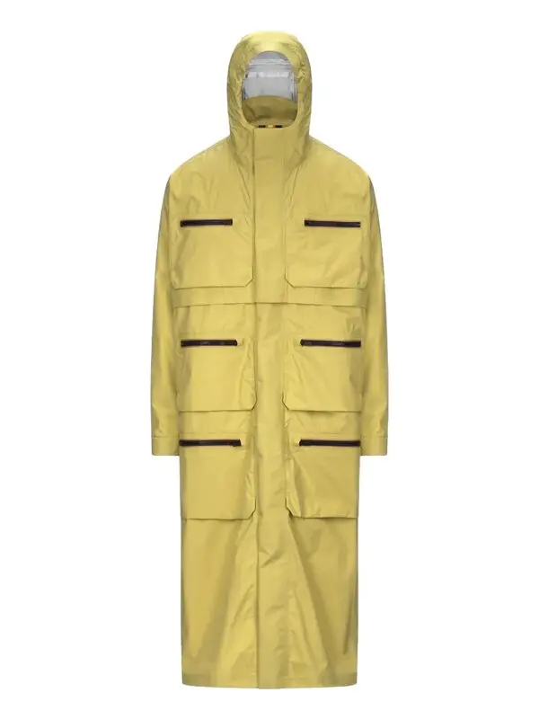 K-WAY 4.0 3l Effol Long Waterproof Jacket - Green Golden