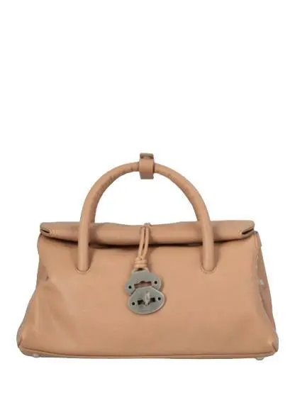 ZANELLATO Logo Handbag - Nude