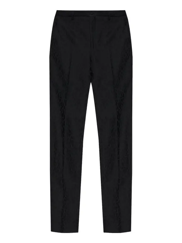 Etro Creased Trousers - Black