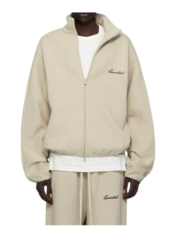 Fear Of God Stand Collar Zip-up Jacket - Nude