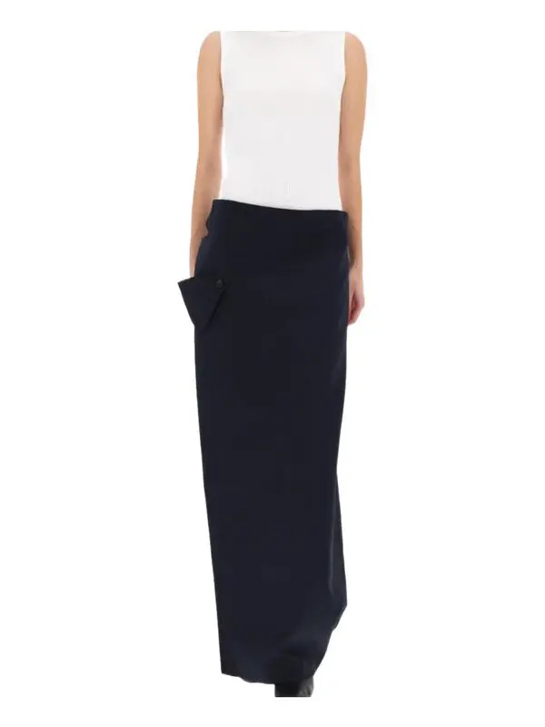 JEAN PAUL GAULTIER Tailored Trousers With Side Closure - Black