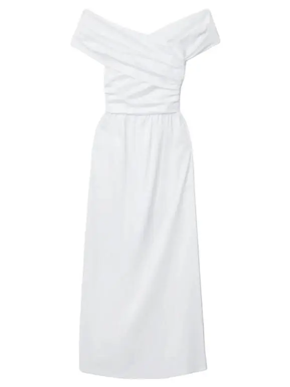 Altuzarra Off-the-shoulder Maxi Dress - White