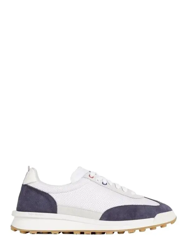 Thom Browne Tech Runner Lace-up Sneakers - Navy Blue